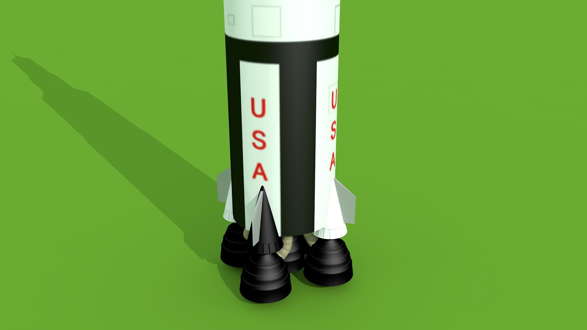 3d c4d apollo 11 spacecraft