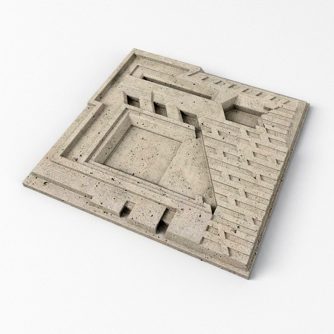 3D Freeman House Tile Frank - TurboSquid 1328488
