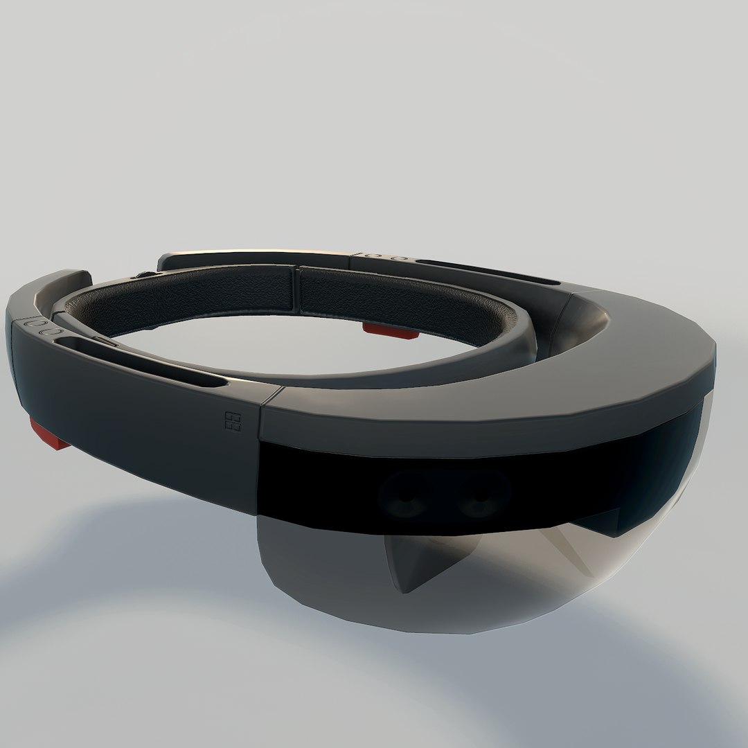 microsoft hololens 3d model