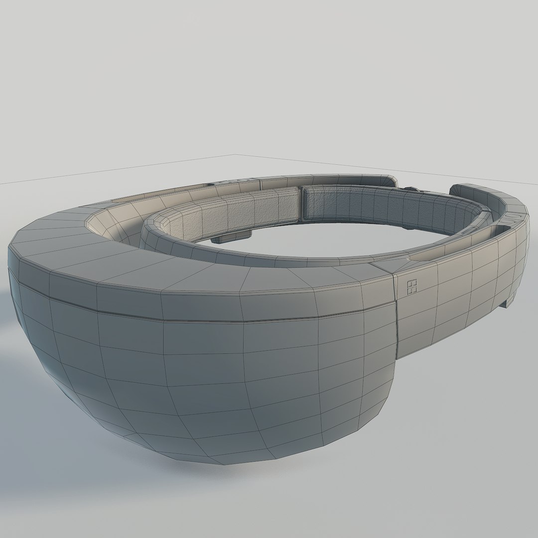 microsoft hololens 3d model