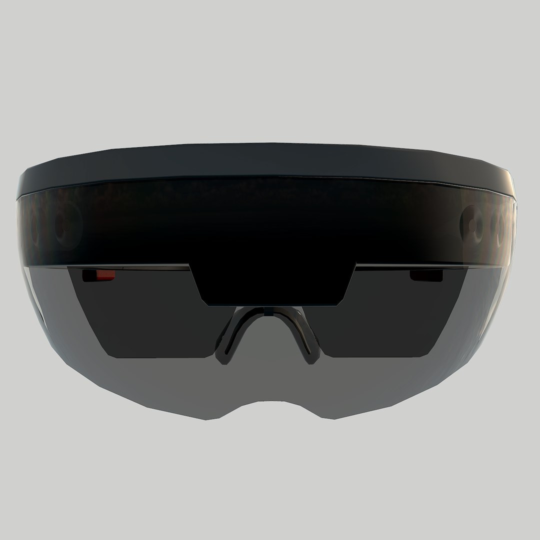 microsoft hololens 3d model