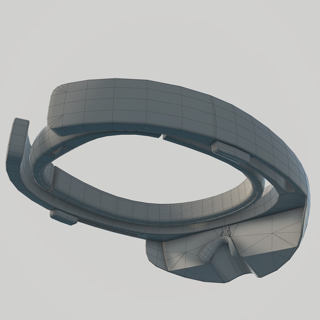microsoft hololens 3d model