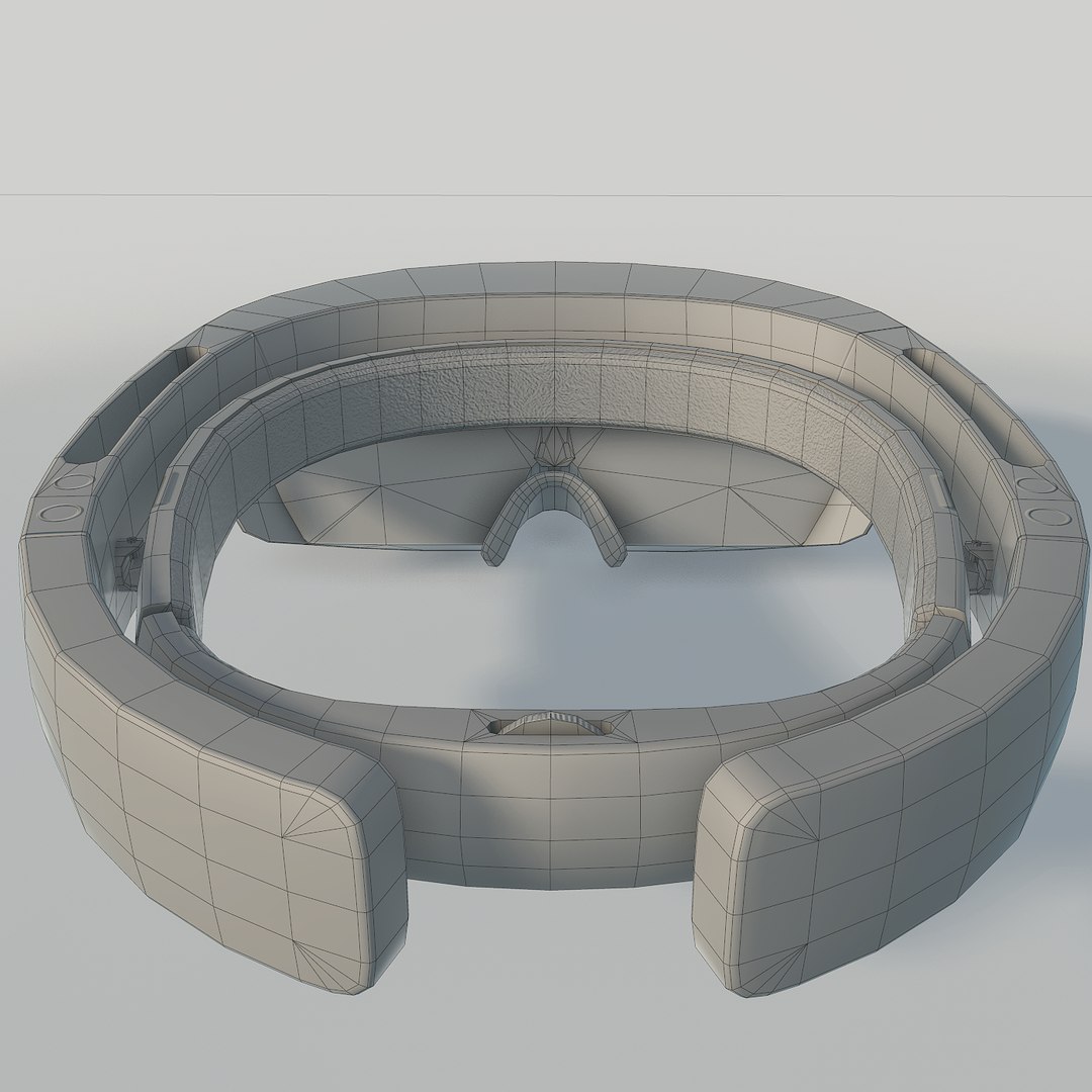 microsoft hololens 3d model