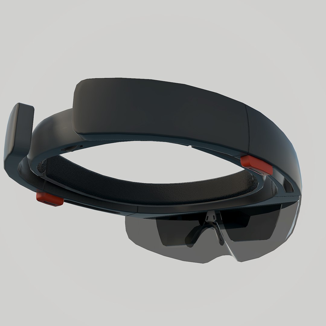 microsoft hololens 3d model