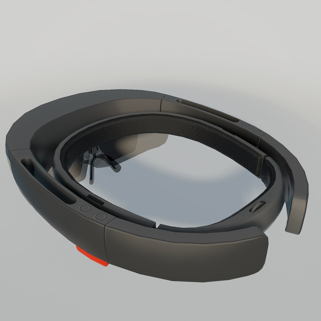 microsoft hololens 3d model
