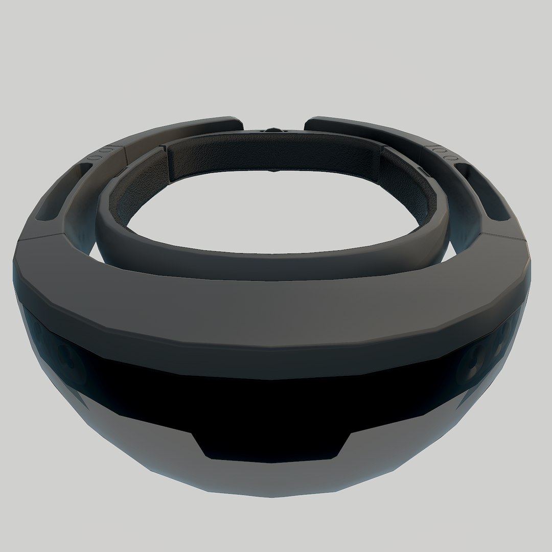 microsoft hololens 3d model