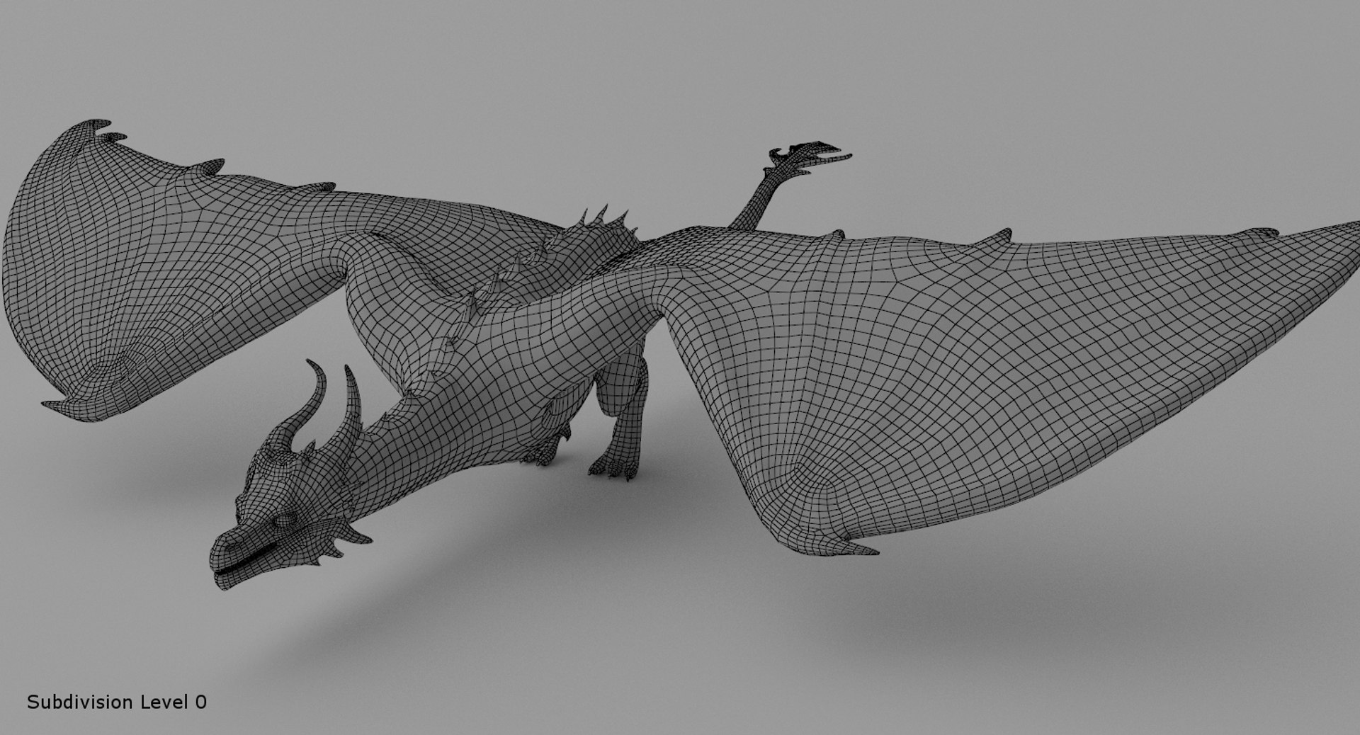 3D wyvern model - TurboSquid 1166178