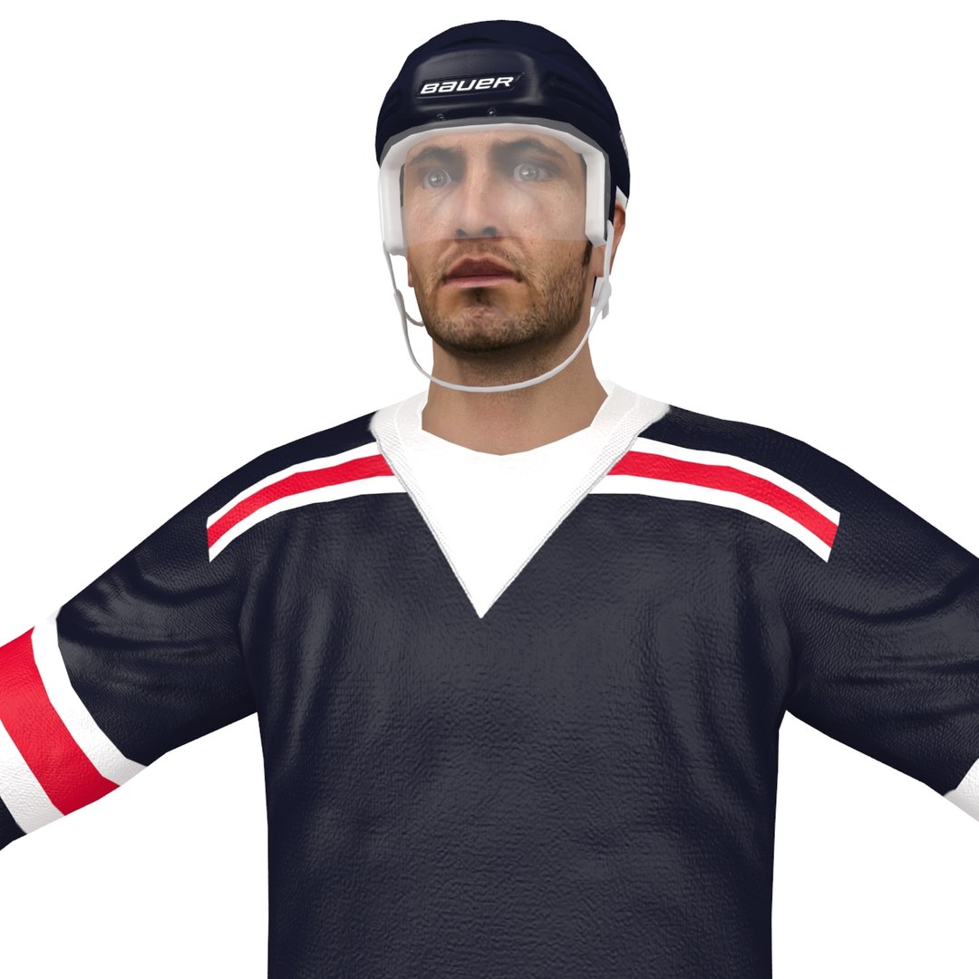 Hockey Player 3D Model - TurboSquid 1278689