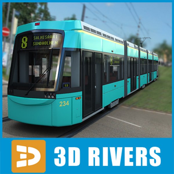 3D Tramway Models | TurboSquid