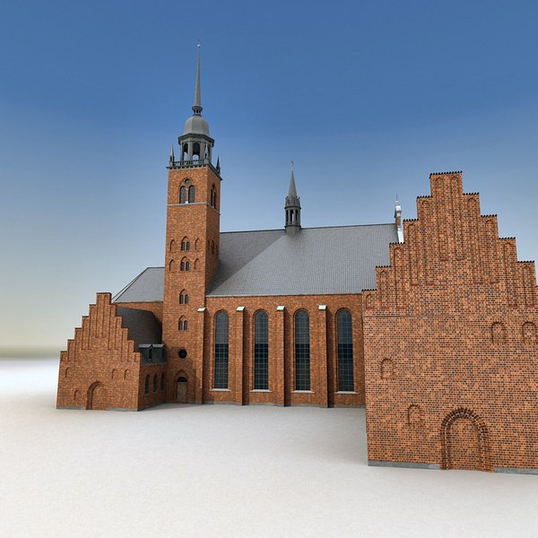 church buildings 3d max