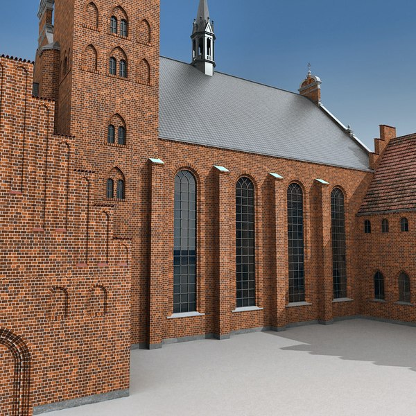 church buildings 3d max