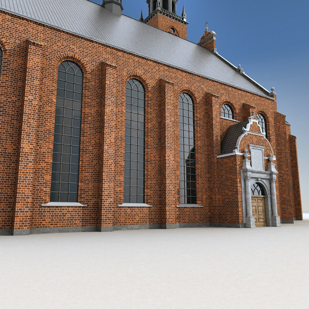 church buildings 3d max