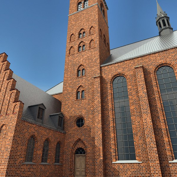 church buildings 3d max