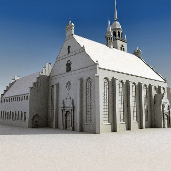 church buildings 3d max