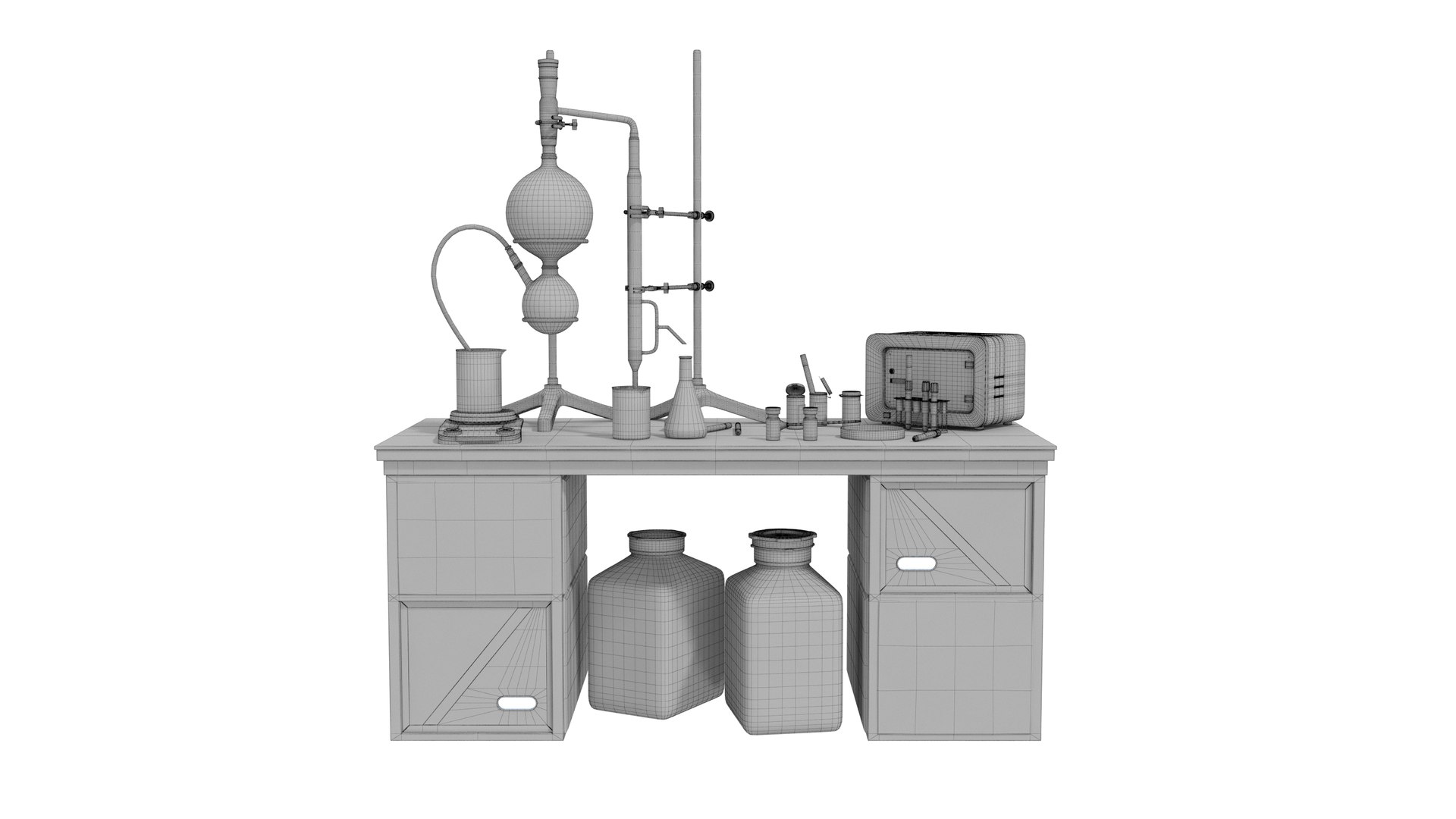 3D Lab Workplace Modern 3 - TurboSquid 1746324