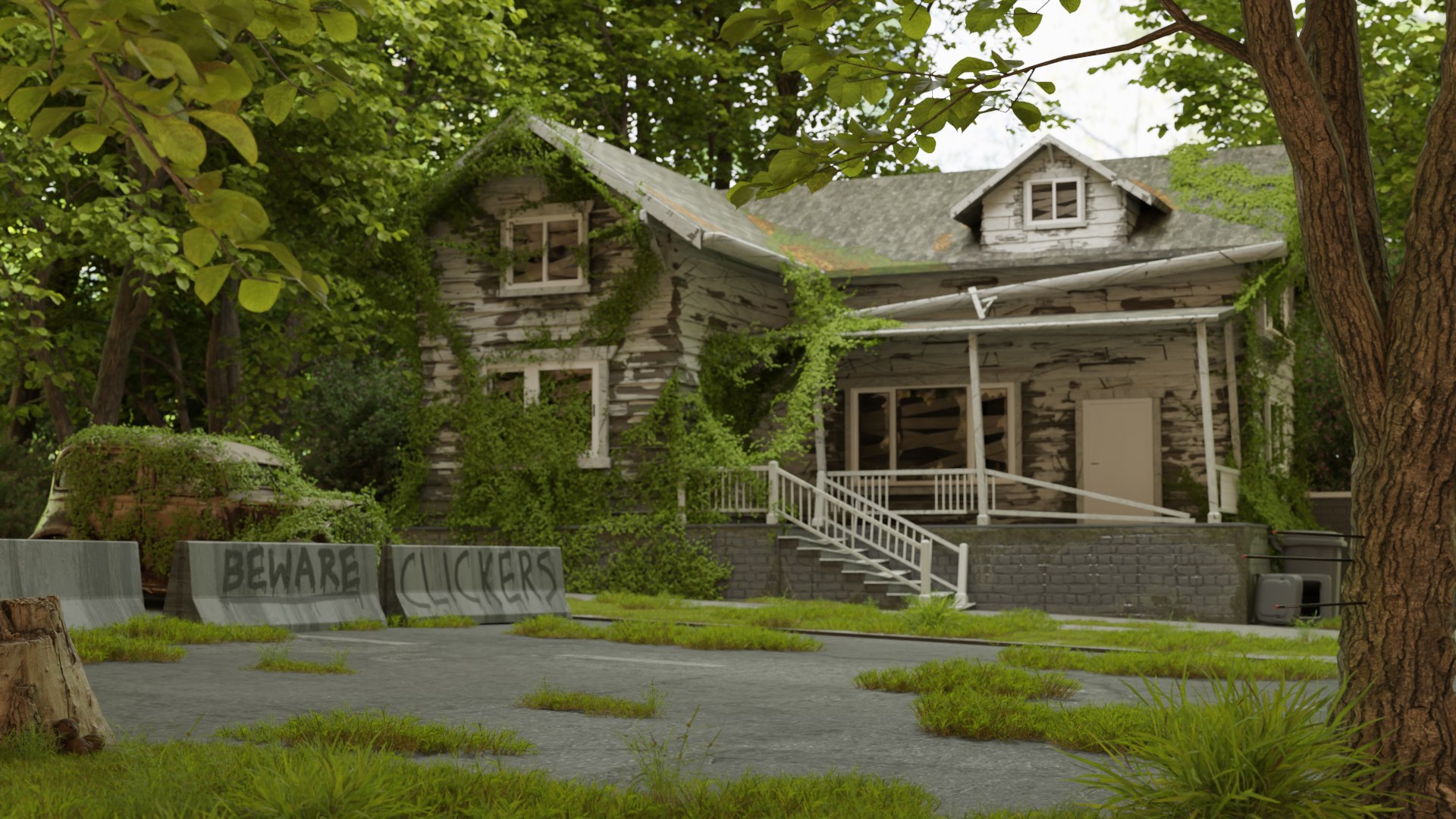 3D Last Of Us - Abandoned House Model - TurboSquid 2004902