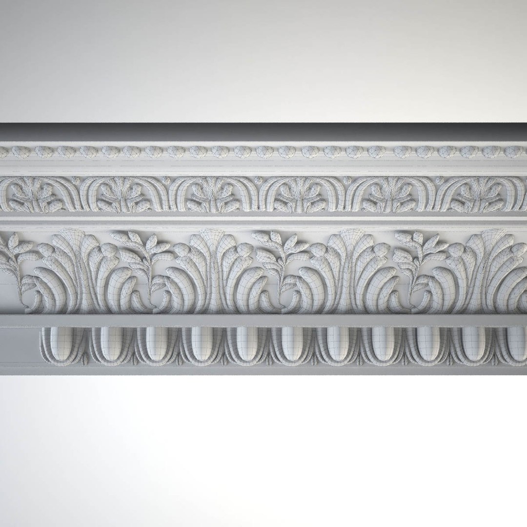 cornice petergof k163 3d max