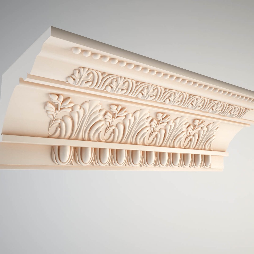 cornice petergof k163 3d max