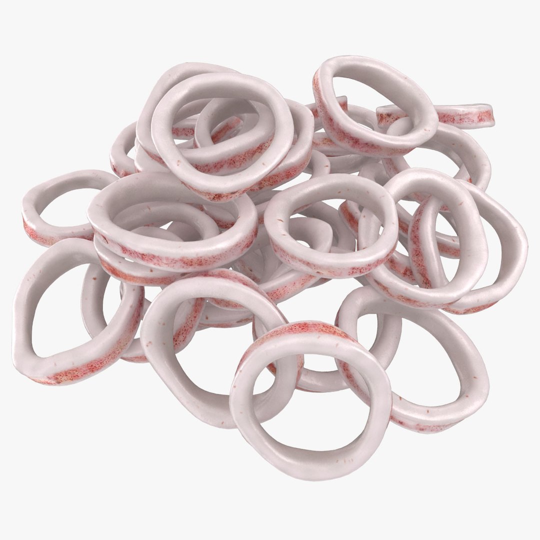 3D Squid Ring Skin Pile 2 - TurboSquid 2090014