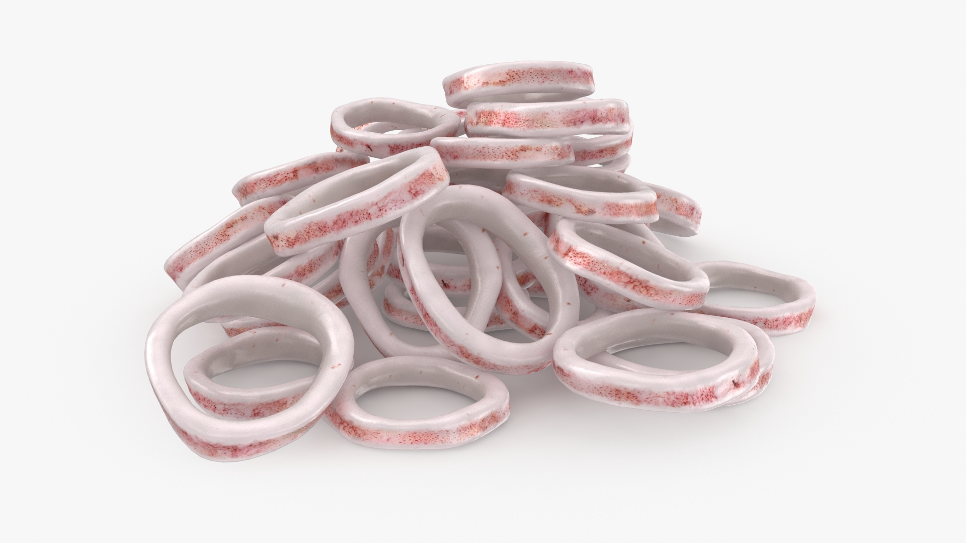 3D Squid Ring Skin Pile 2 - TurboSquid 2090014