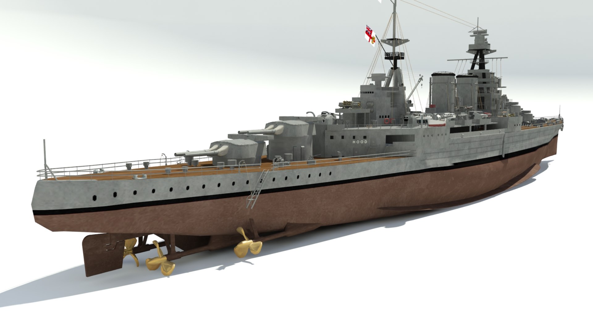 3D Hms Hood Modify Version - TurboSquid 1834583