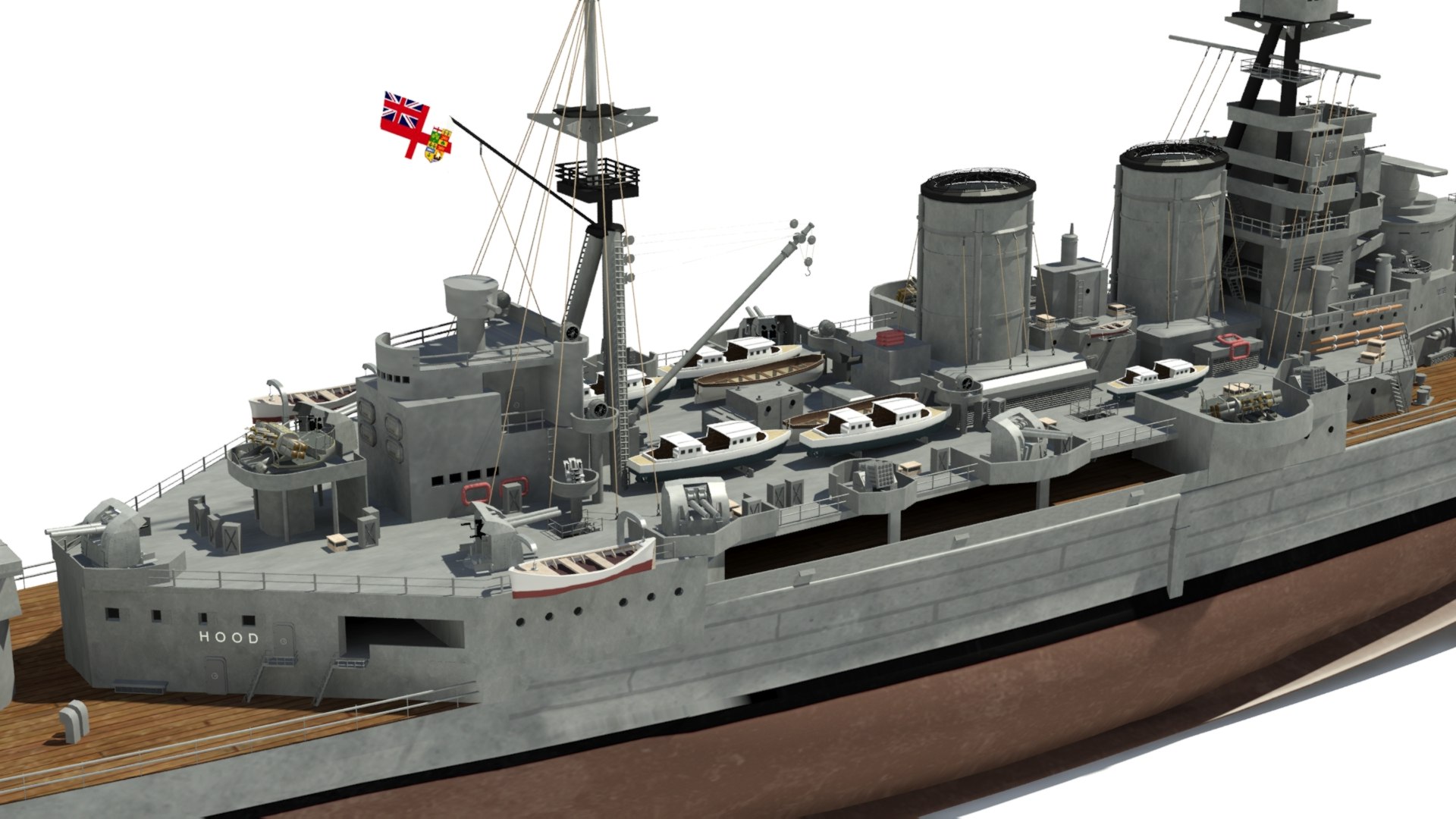 3D Hms Hood Modify Version - TurboSquid 1834583