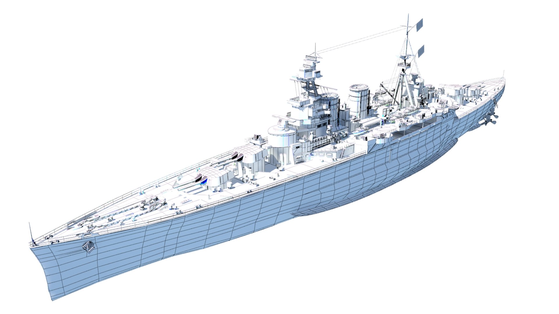 3D Hms Hood Modify Version - TurboSquid 1834583