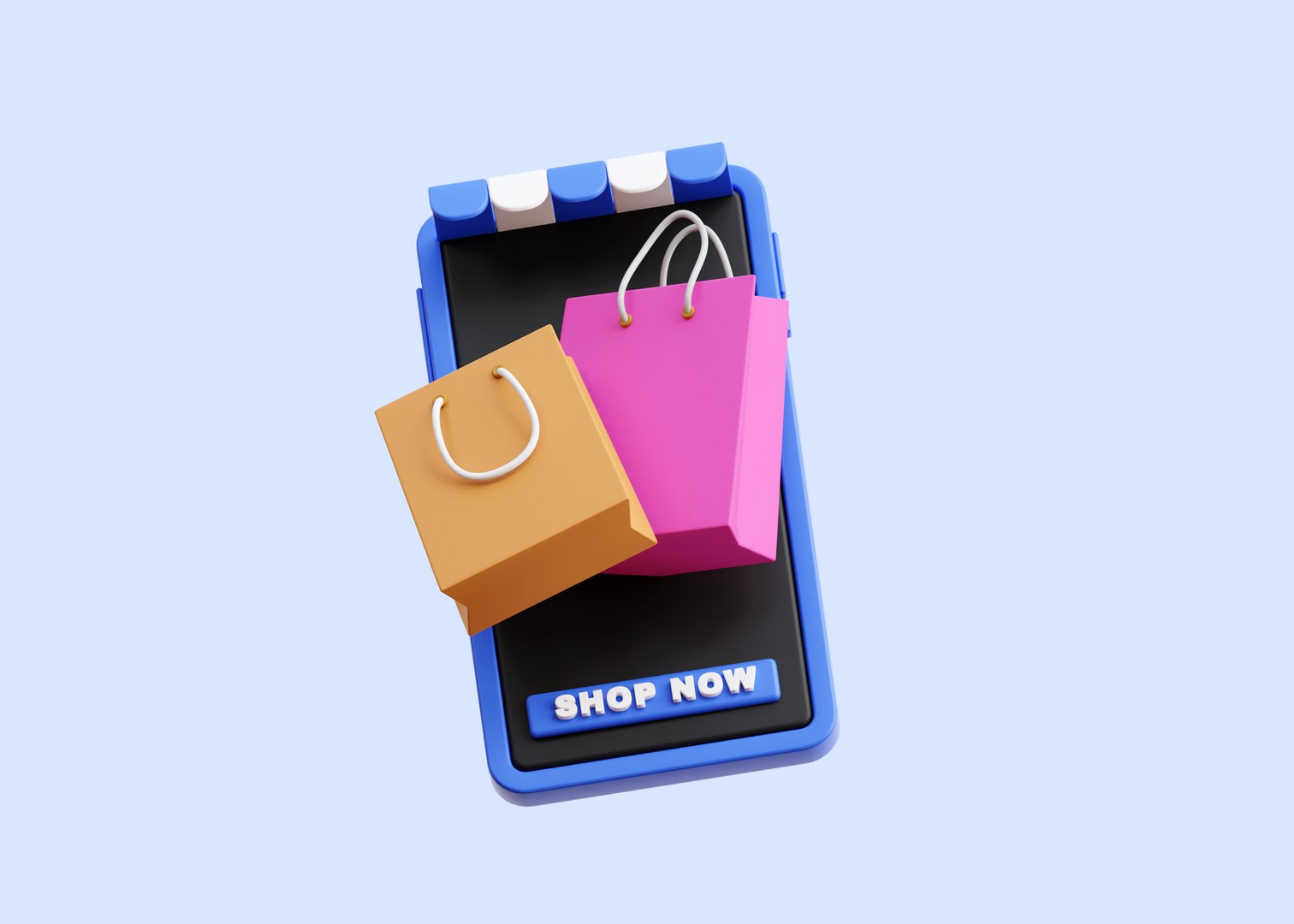3D Shop Now 3D Illustration - TurboSquid 2230022