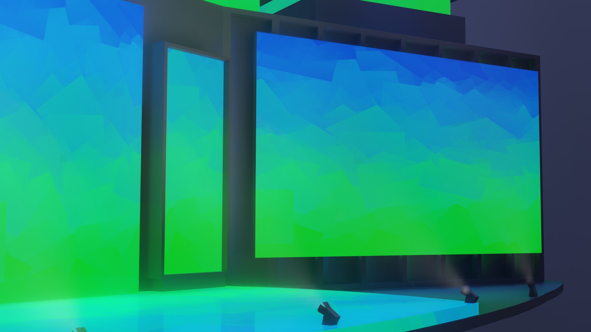 3D Virtual Presentation Stage Model - TurboSquid 1736881