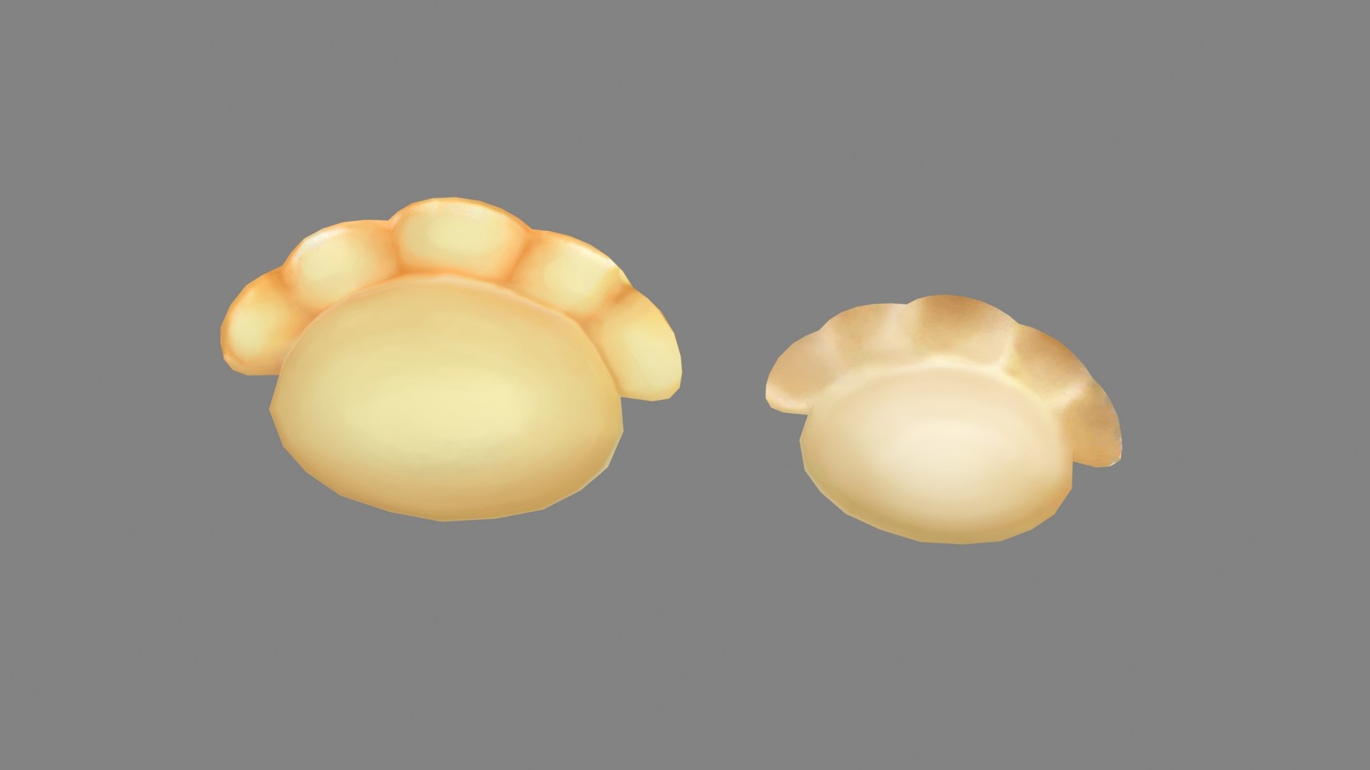 3D Cartoon Chinese Food - Dumplings Model - TurboSquid 1926474