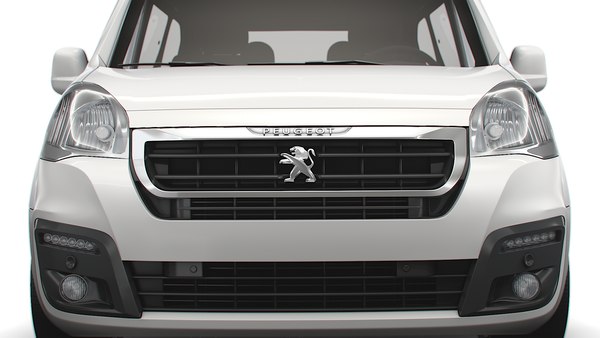 3D peugeot partner tepee model - TurboSquid 1713570