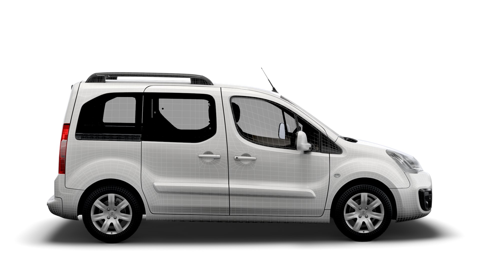 3D Peugeot Partner Tepee Model - TurboSquid 1713570