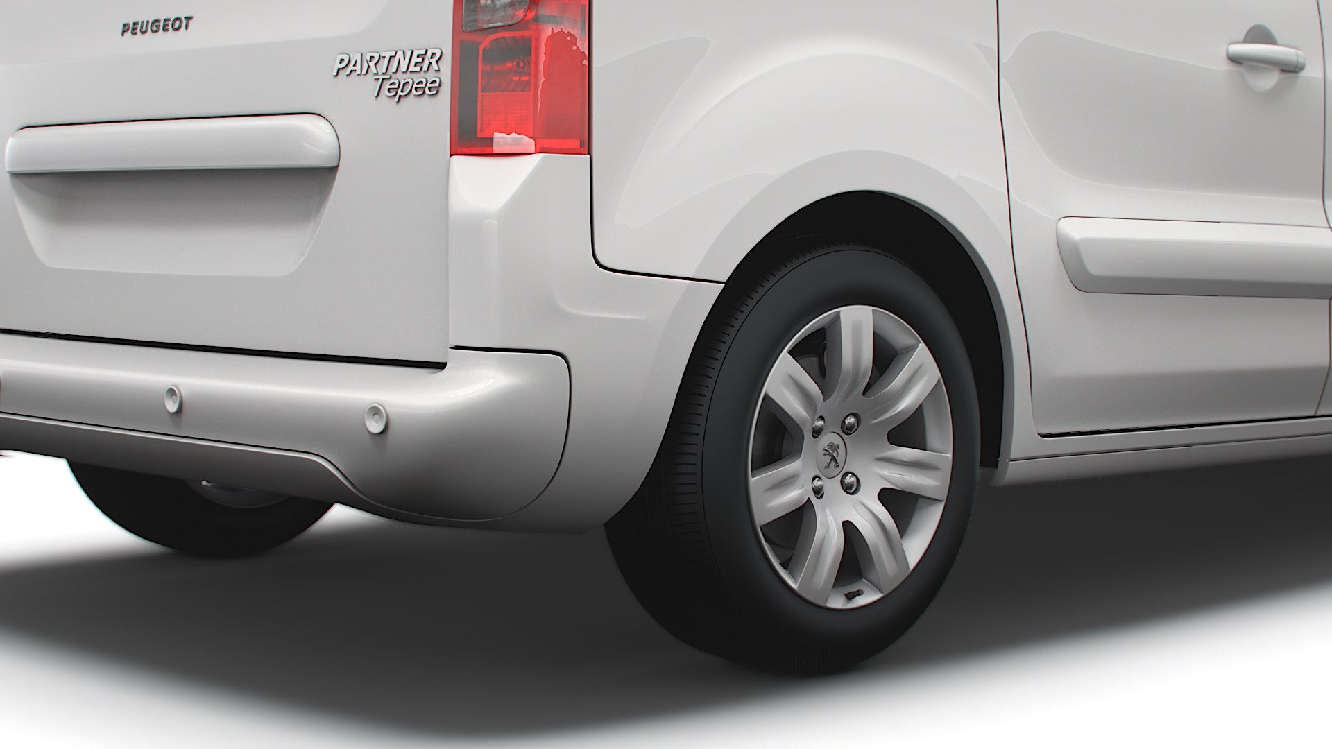 3D Peugeot Partner Tepee Model - TurboSquid 1713570