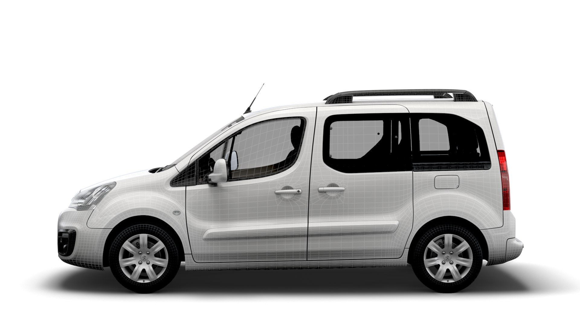 3D Peugeot Partner Tepee Model - TurboSquid 1713570