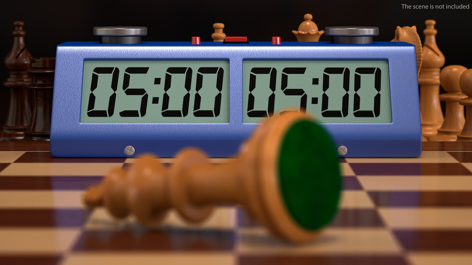 3D Digital Chess Clock Generic - TurboSquid 1528487
