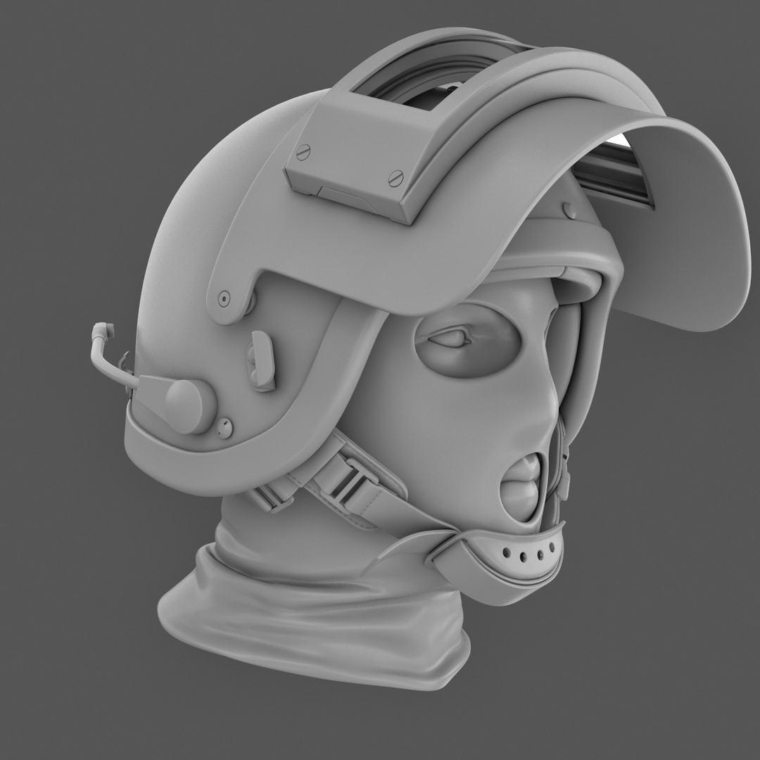 Heavy Ballistic Helmet Rys-T No Materials Model - TurboSquid 1714359