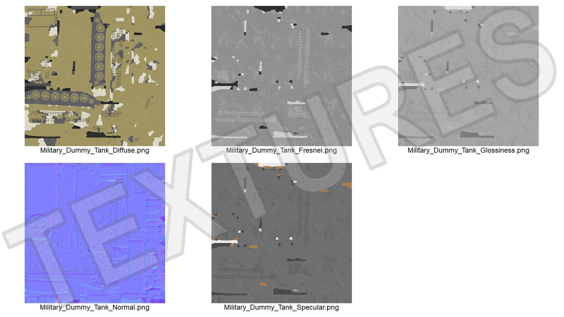 3D Military Dummy Inflatable Tank Model - TurboSquid 2183385