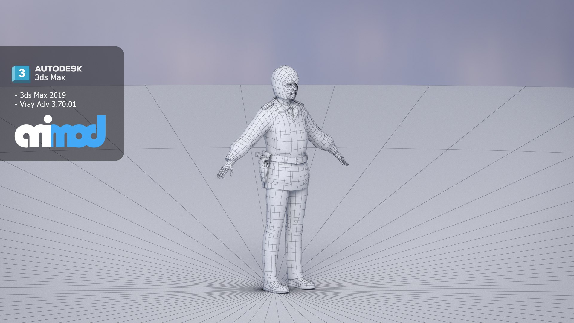 Female Police Officer 0002 - TurboSquid 2293160