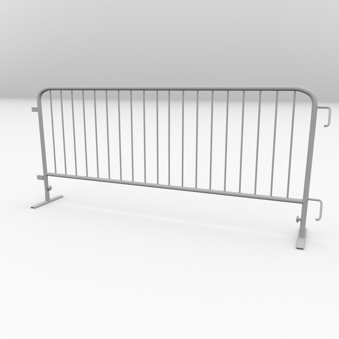 3d crowd barrier