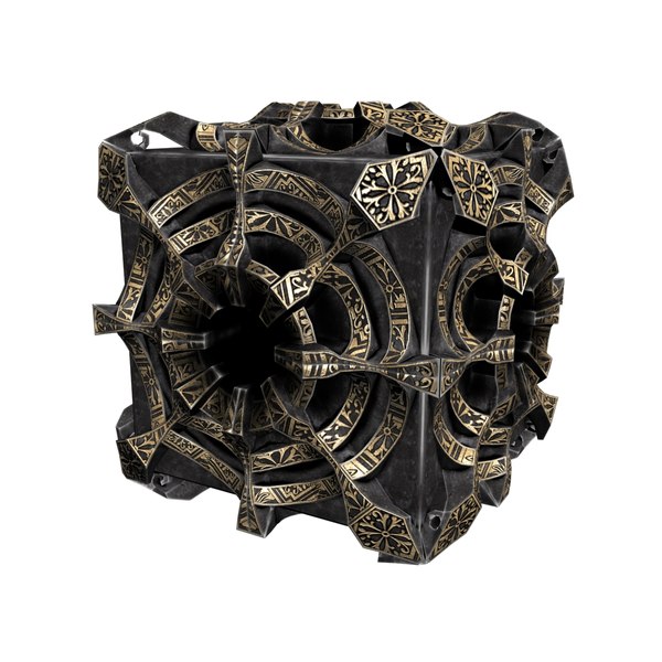3D model cube artifact design - TurboSquid 1178862