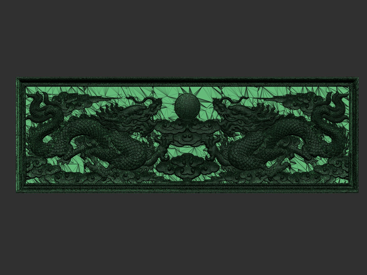 3D Two Dragons - TurboSquid 2038394