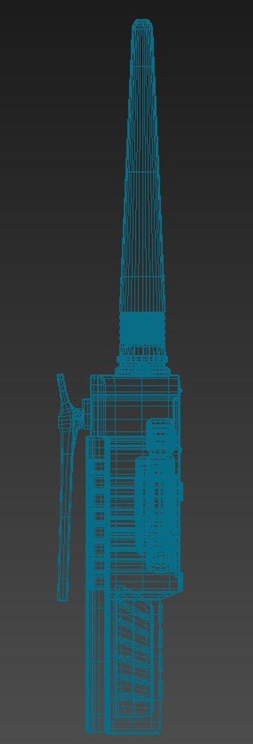 3d walkie-talkie radio 2 model