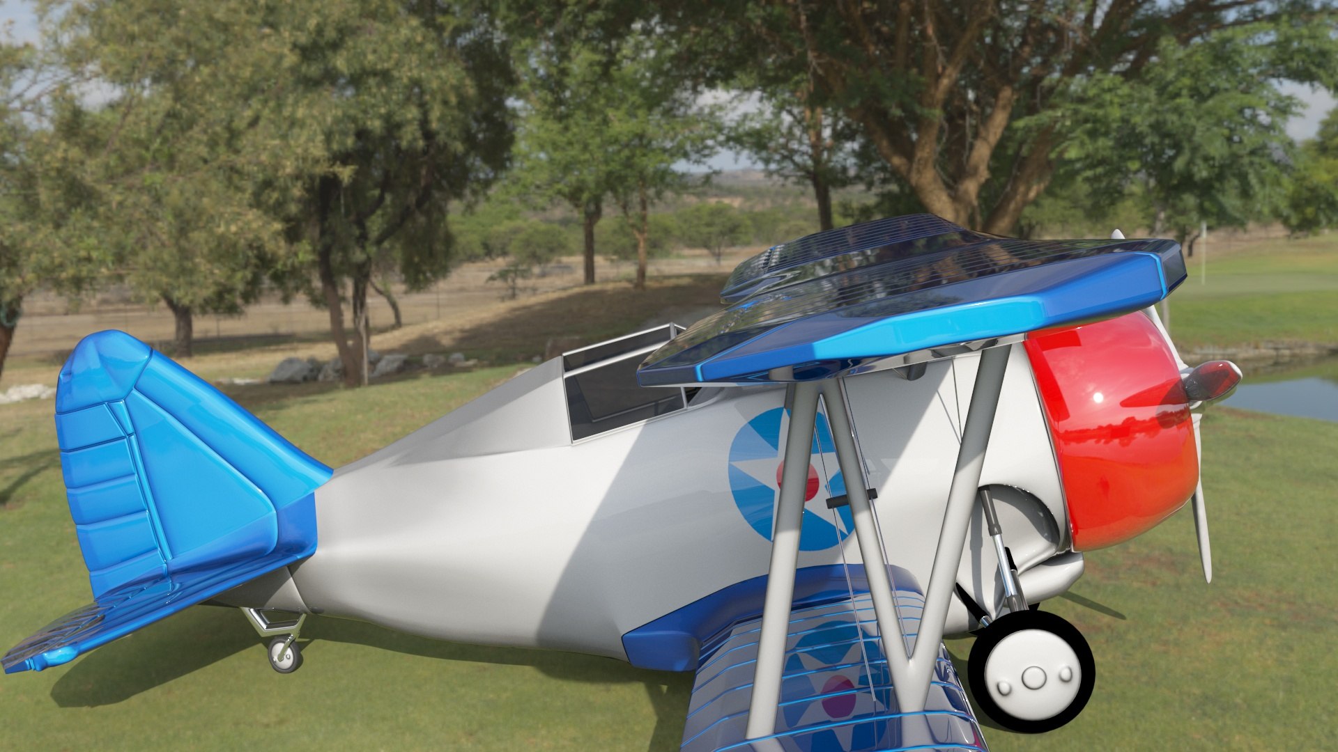 Grumman F2F USA WW2 PLANE 3D Model - TurboSquid 2142474