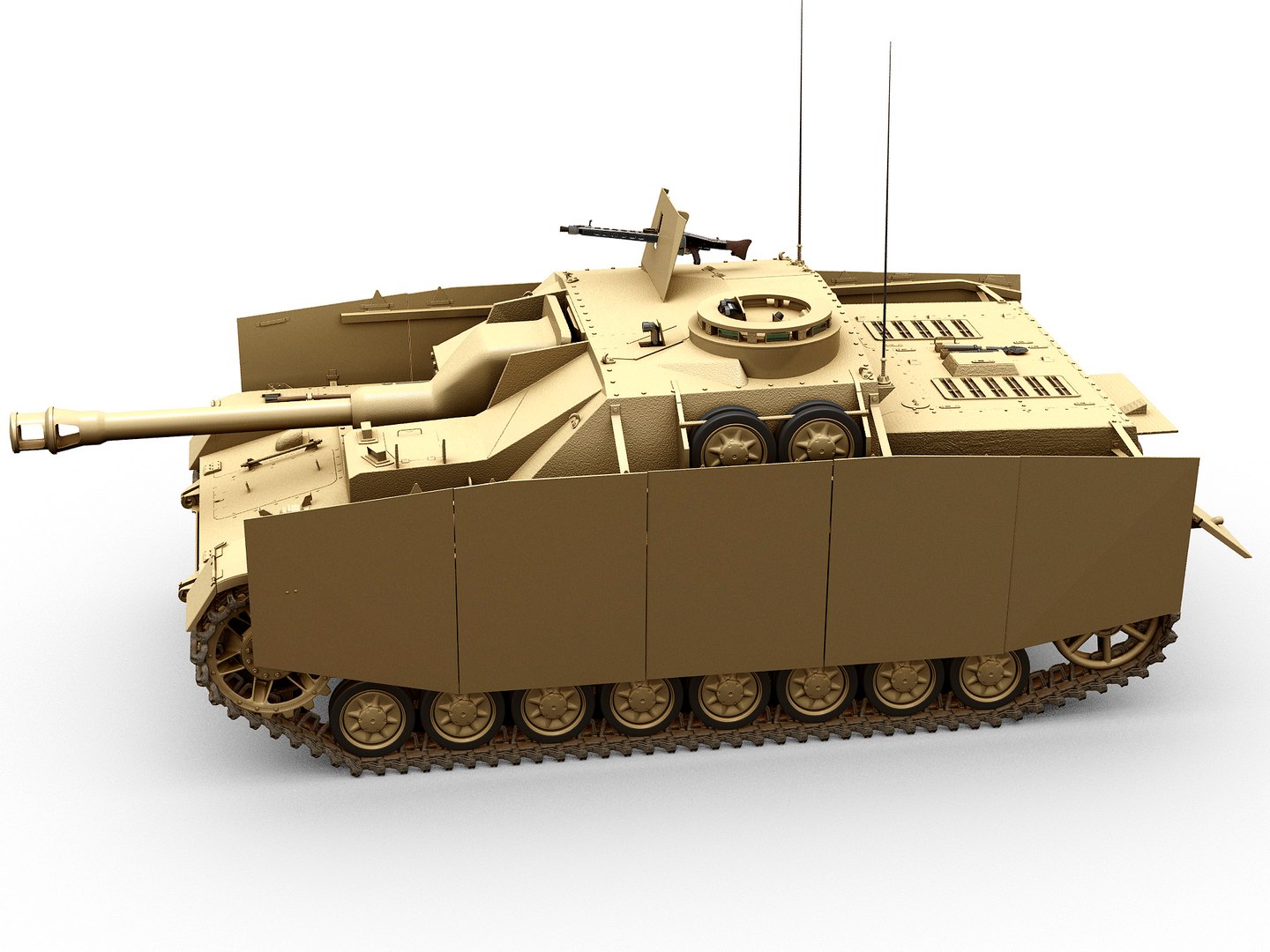 Sturmgeschutz IV 3D - TurboSquid 2138815