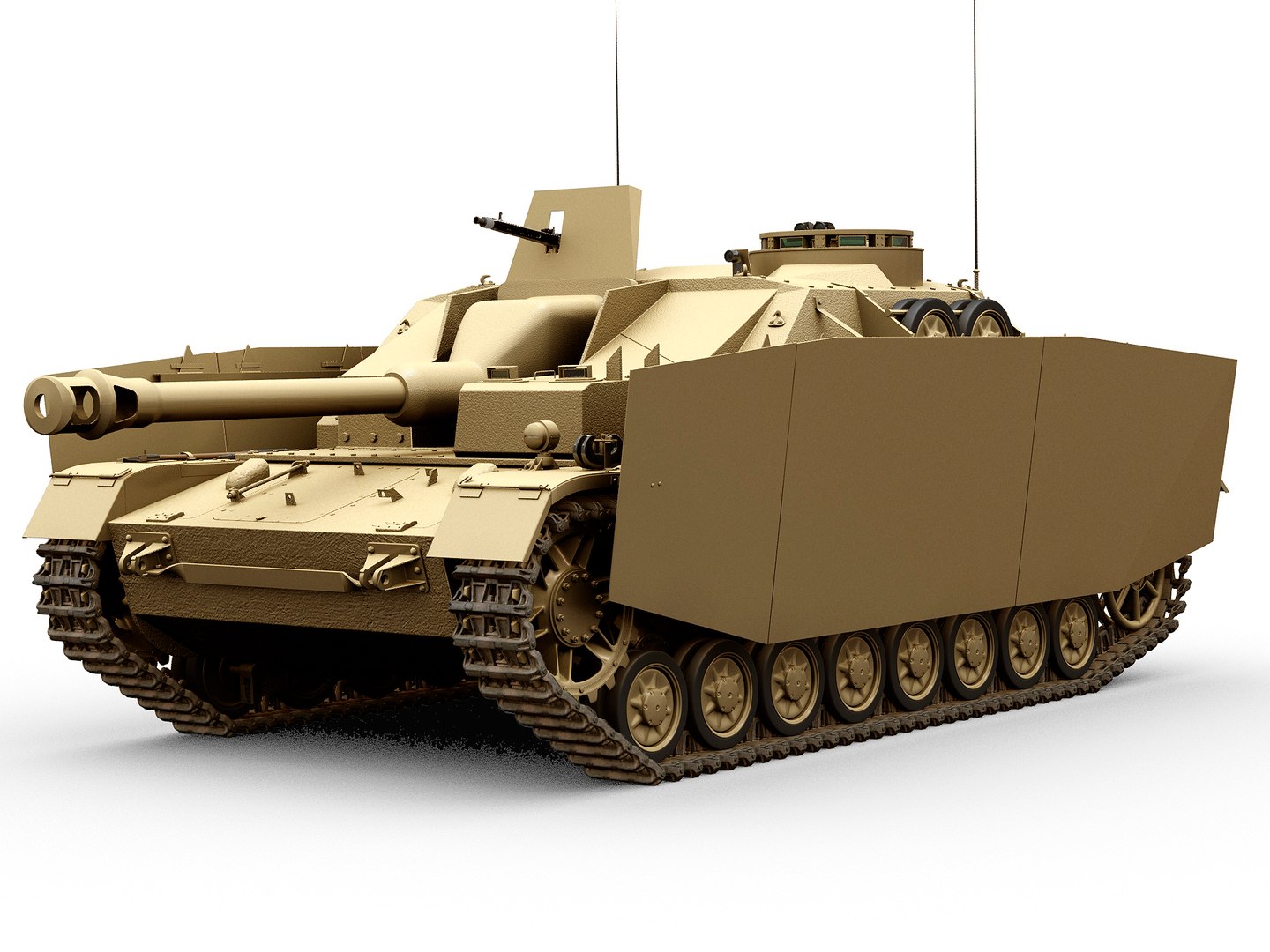 Sturmgeschutz IV 3D - TurboSquid 2138815