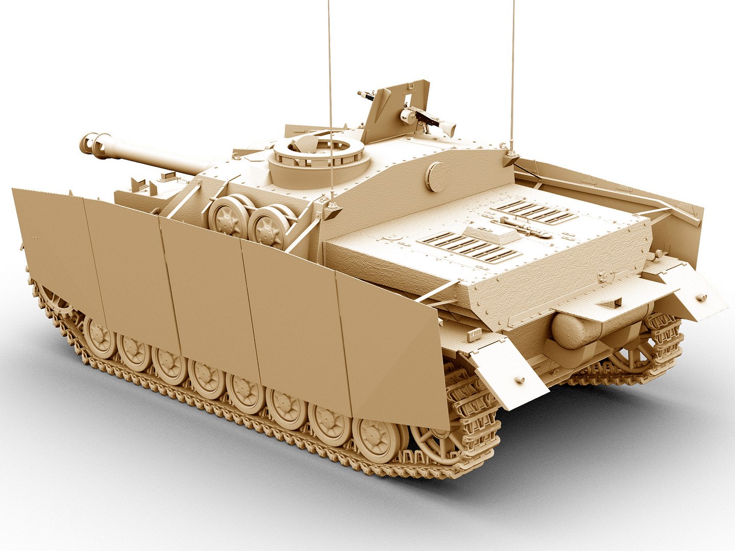 Sturmgeschutz IV 3D - TurboSquid 2138815