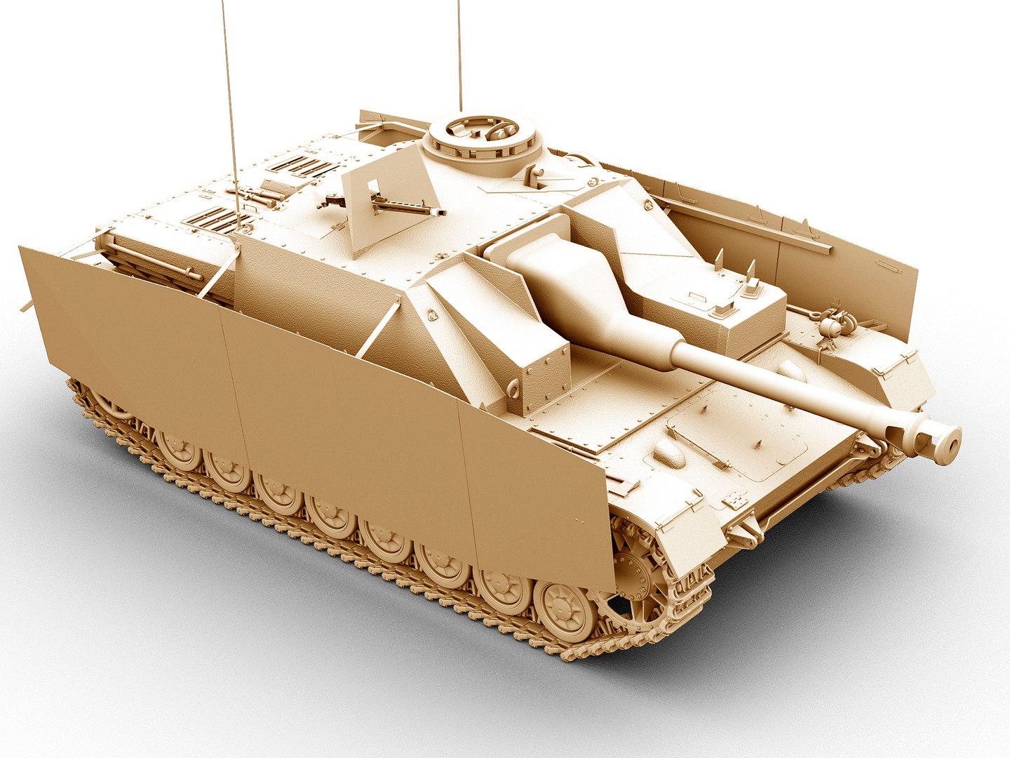 Sturmgeschutz IV 3D - TurboSquid 2138815