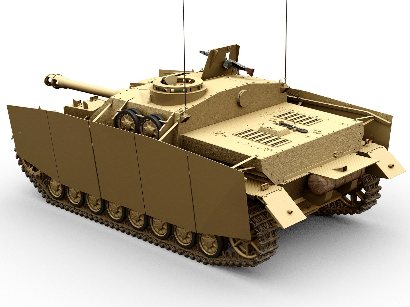 Sturmgeschutz IV 3D - TurboSquid 2138815