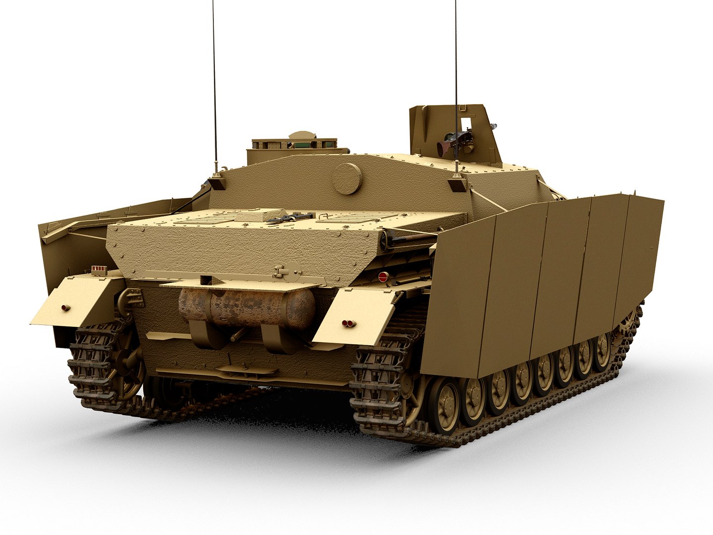 Sturmgeschutz IV 3D - TurboSquid 2138815