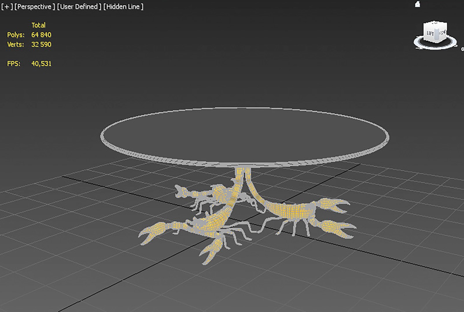 3D ScorpionTable - TurboSquid 2115478